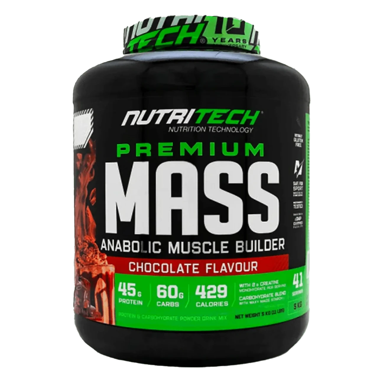 NUTRITECH Premium Mass Builder 5kg – The Supplement Lab